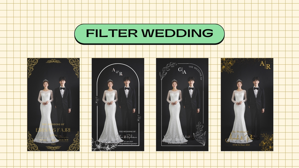 FILTER INSTAGRAM WEDDING ENGAGEMENT EVENT