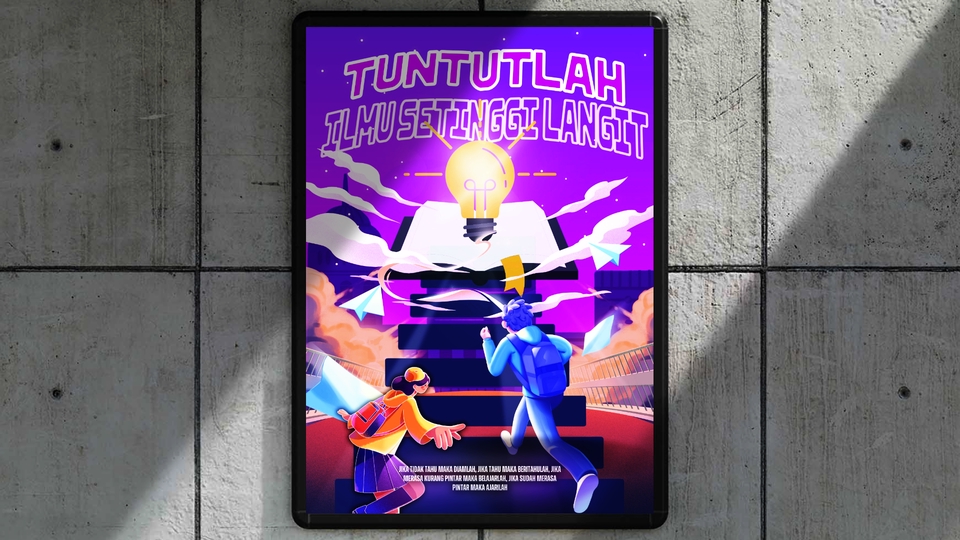 Poster Murah Sederhana