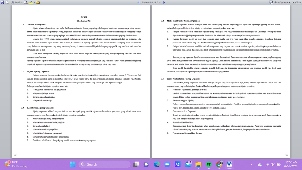 JASA PENGERJAAN TUGAS SEKOLAH DALAM BENTUK MICROSOFT WORD