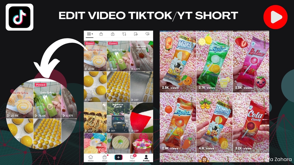 Edit Video Tiktok