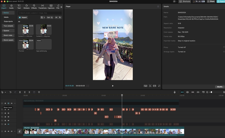 Jasa Editing Video Short, Konten Social Media Cuma 1 Hari