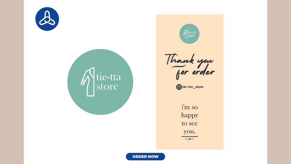 Desain 2 Variasi Logo Minimalis Modern, Jadi 1 Hari & Revisi Sampai Jadi