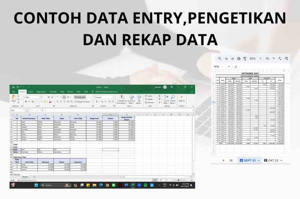 Virtual Assistant/ data entry service