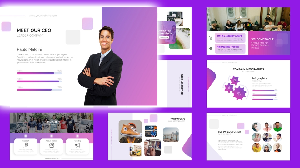 PEMBUATAN PRESENTASI POWERPOINT DENGAN PROFESIONAL BERANIMASI MENARIK UNTUK PROPOSAL SKRIPSI BISNIS