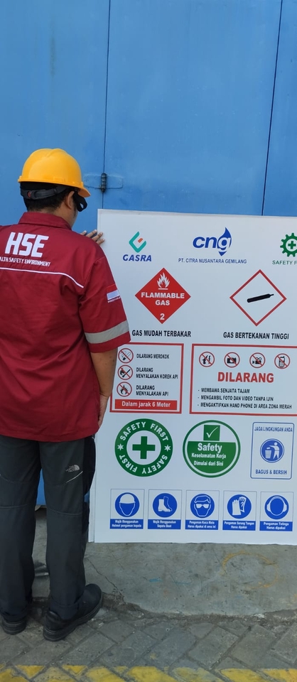 jasa pembuatan safety sign