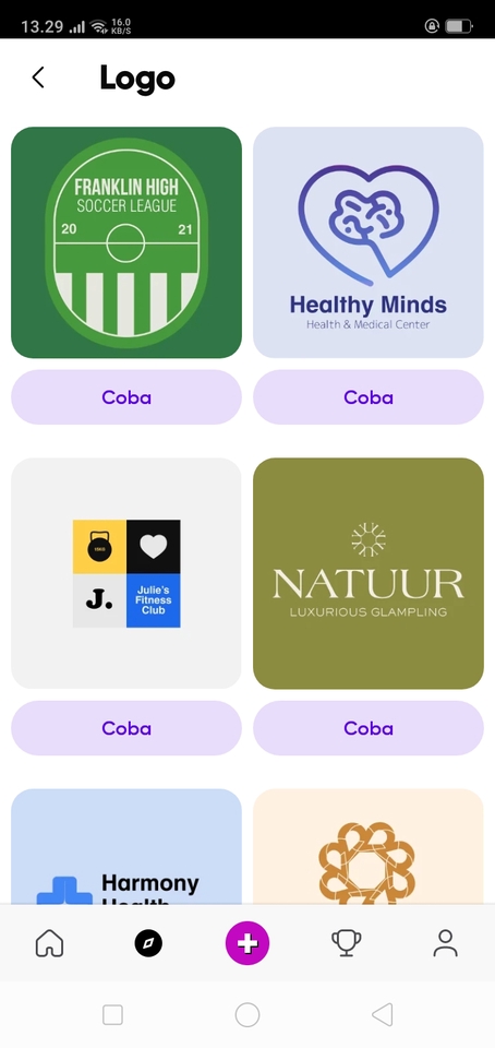 Logo konten pemasaran