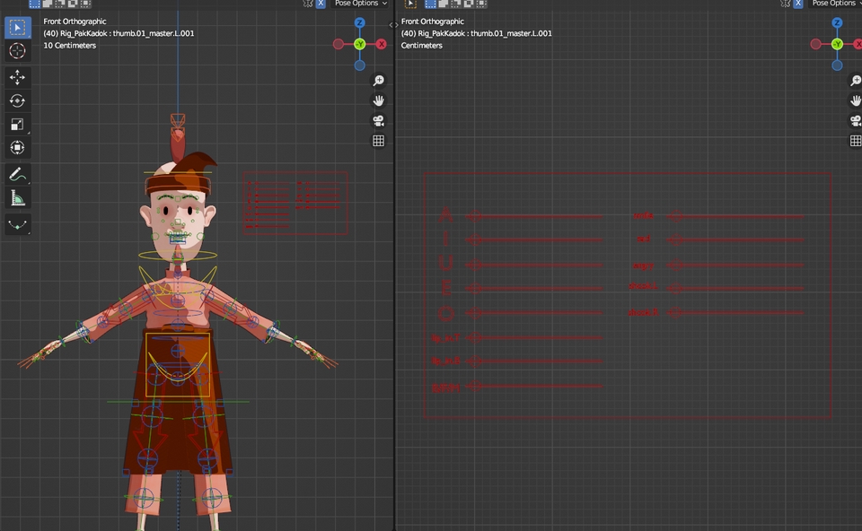 3D Character Rigging
