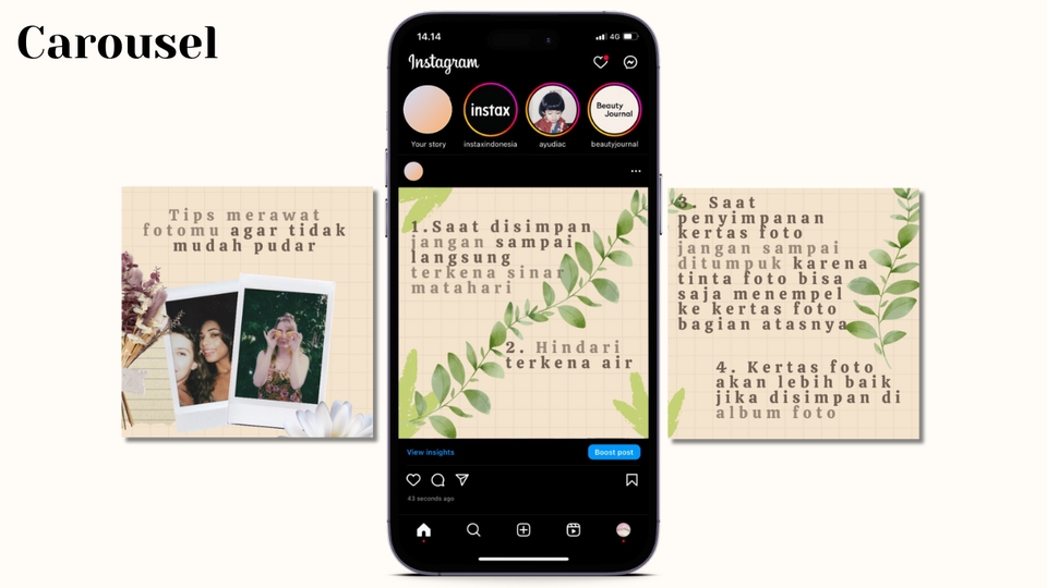 Desain Posting Produk & Promosi Produk | Instagram Post Design