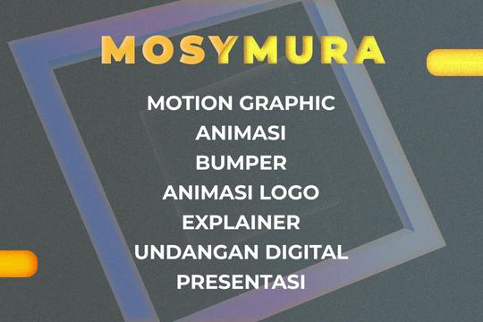 MOTION GRAPHIC PROFESIONAL (IKLAN, BUMPER, LOGO, UNDANGAN, KONTEN SOSMED)
