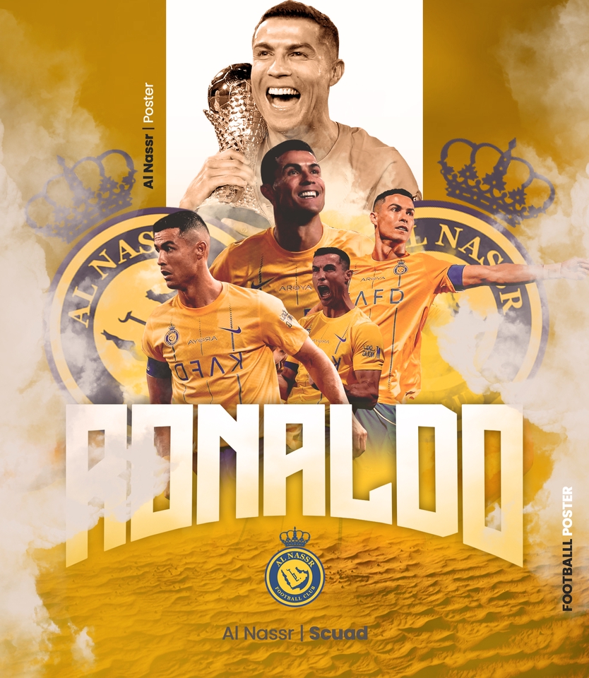 Design Poster Sepak Bola