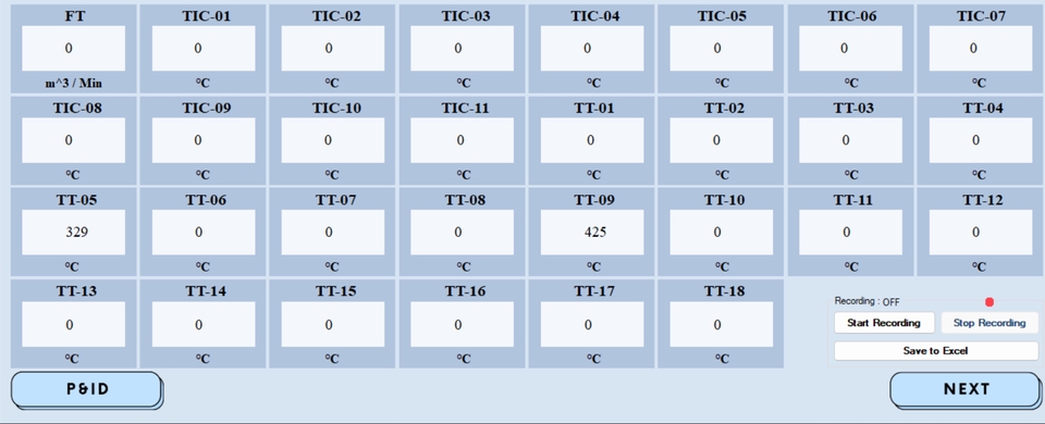 HMI/SCADA Program Arduino
