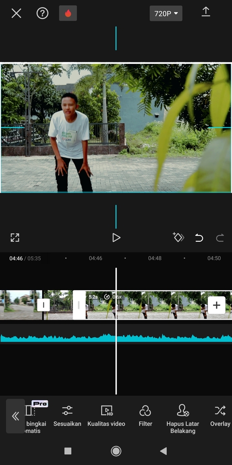 Editing short video