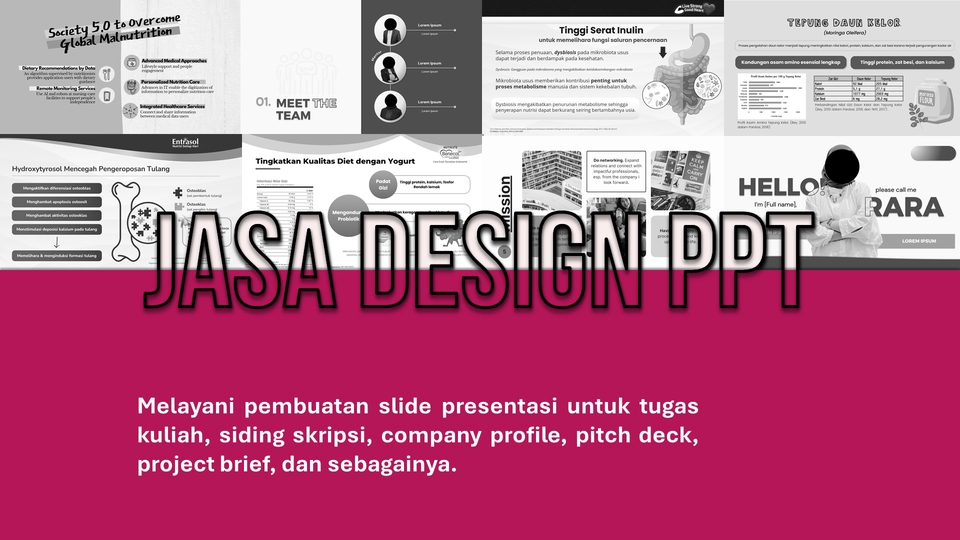 Jasa Design Slide Presentasi (PPT, Canva)