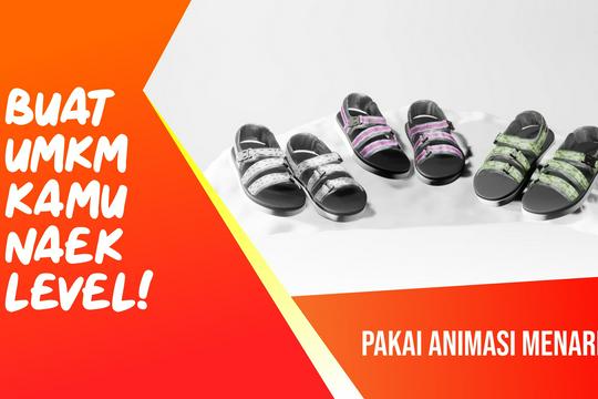 Animasi 3D promosi produk UKM/UMKM Profesional