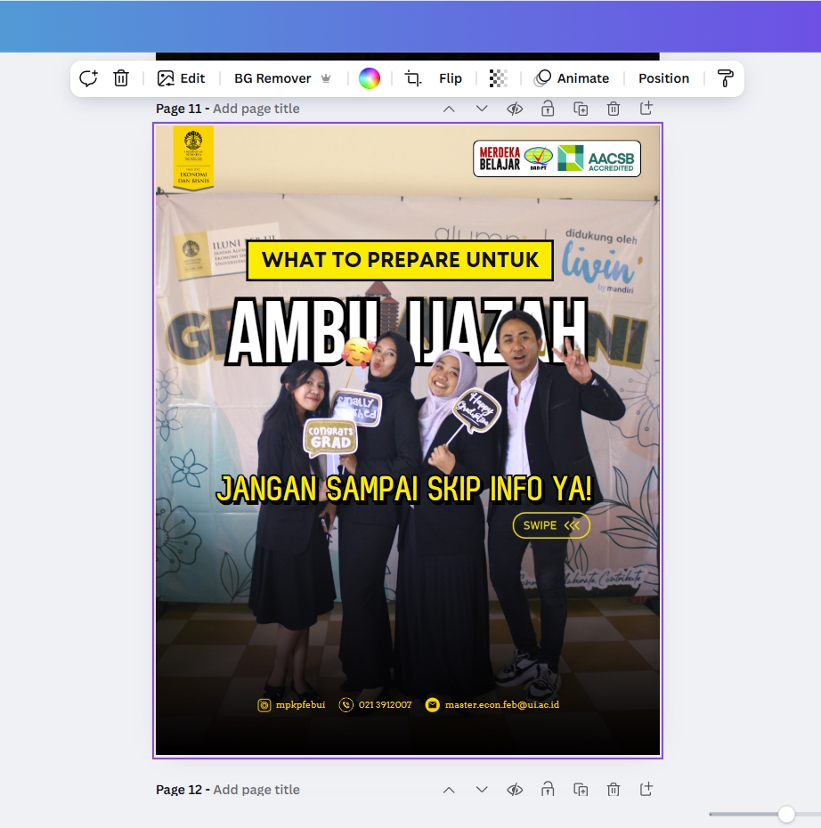 Infografis Instagram Simple tapi Estetik
