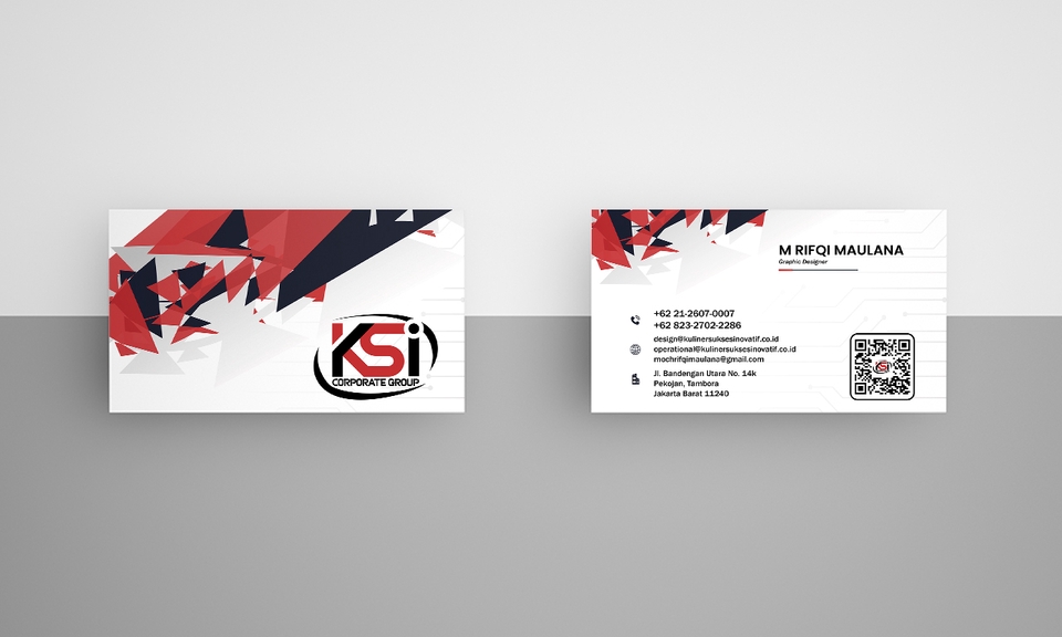 Desain Kartu Nama | ID Card Perusahaan