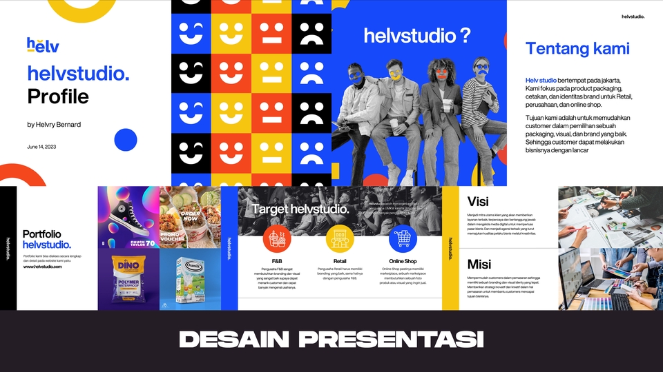 Desain menarik Presentasi menjadi Mudah