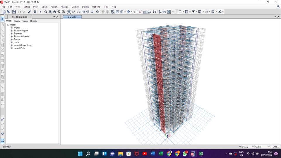 Design Bangunan Gedung, rab dan perhitungan struktur