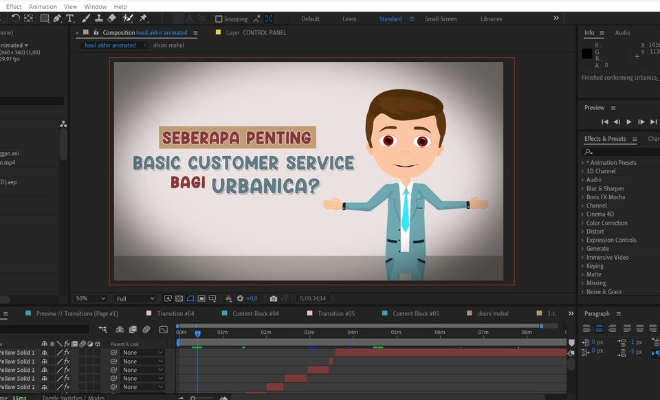 Pembuatan Video Explainer Animasi, Infographic, Peta, dll