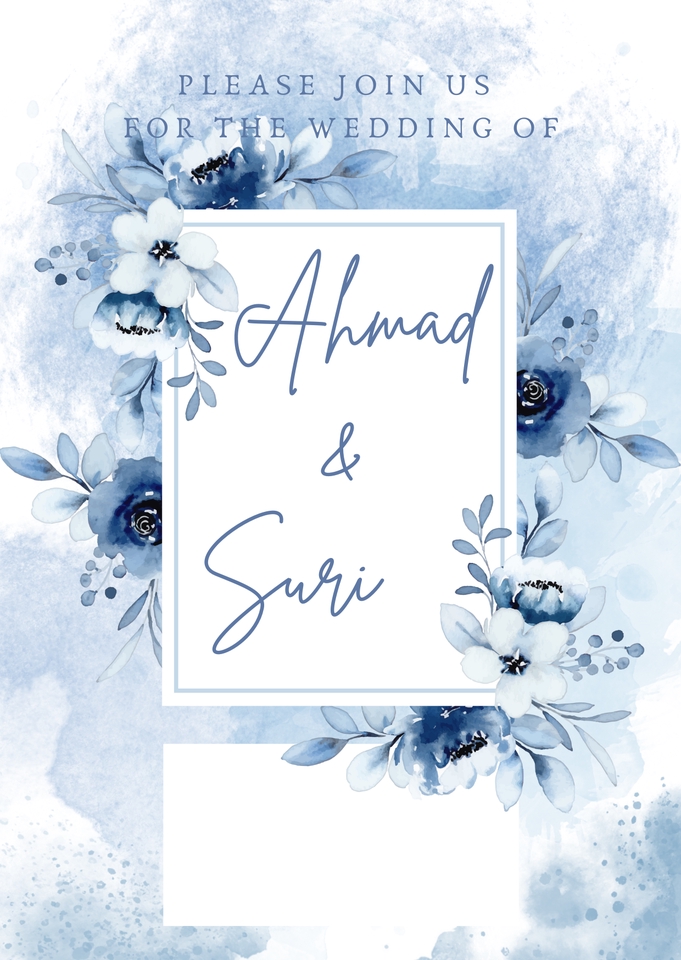 Undangan Pernikahan Gaya Minimalis Modern