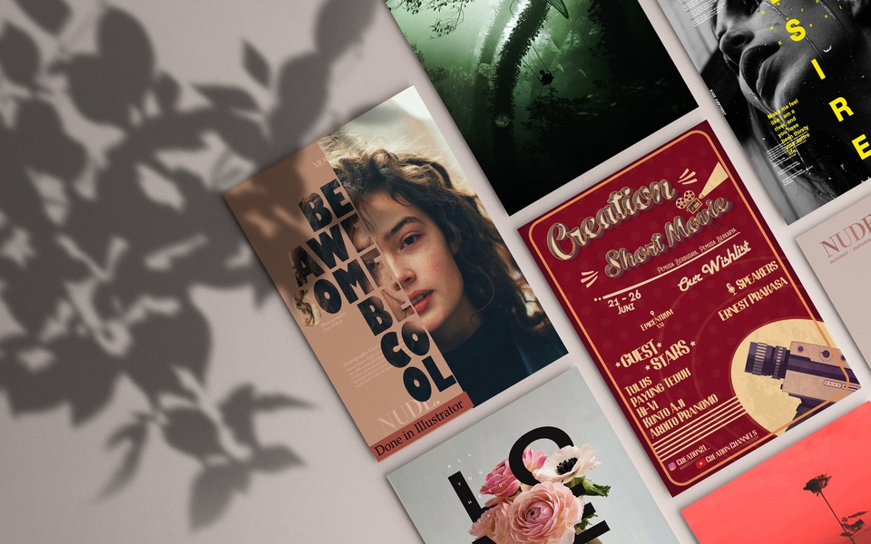 mengedit foto dan membuat poster berkualitas (standart insternational)