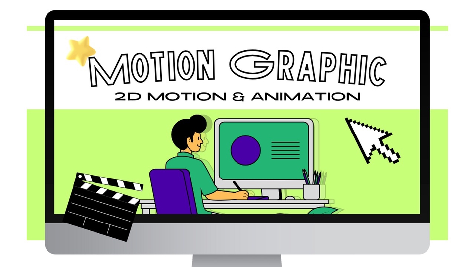 รับทำ Motion Graphics/ 2D animation/ E-learning