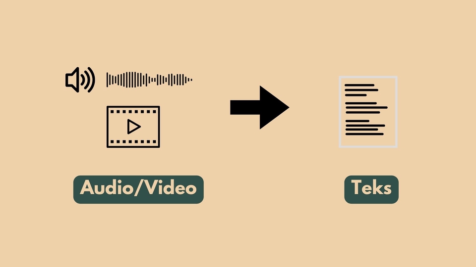 TRANSKRIP VERBATIM AUDIO/VIDEO KE TEKS (WAWANCARA, ASESOR, PODCAST, DLL)