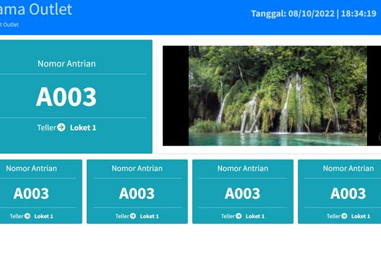 Aplikasi Sistem Antrian untuk tempat umum