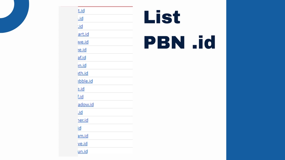 Jasa 100 PBN .id Super Kuat HIgh DA