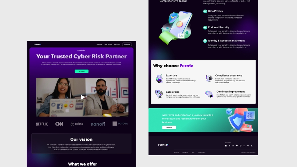Desain Website Landing Page Cepat Bebas Revisi Framer Elementor