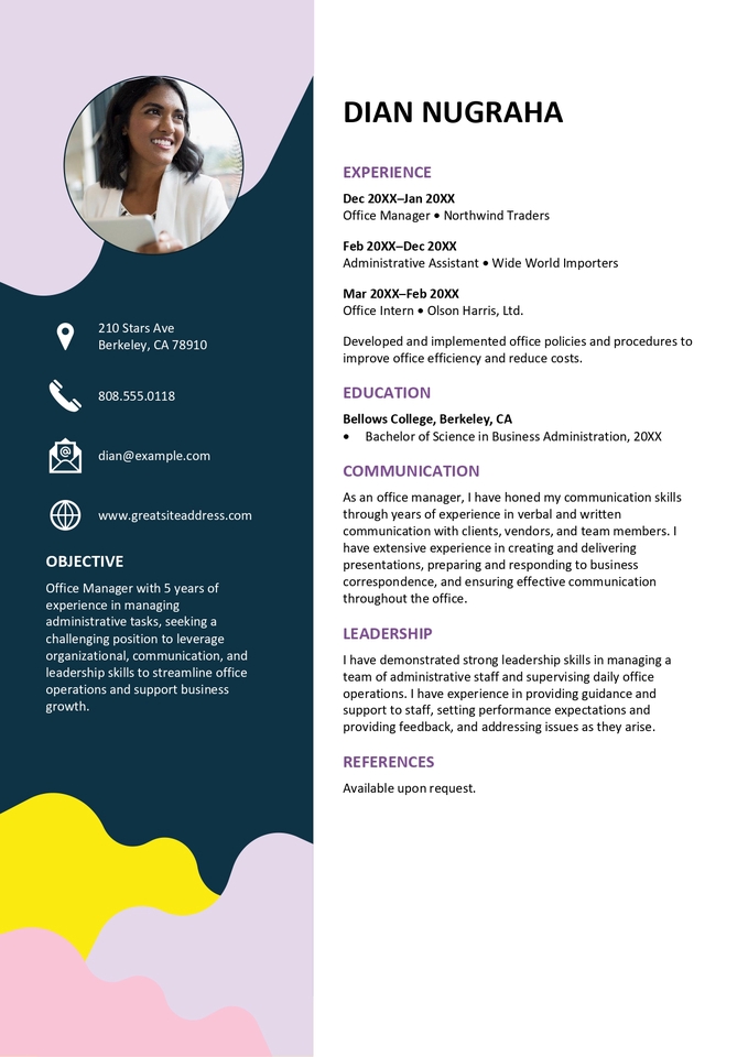 OPEN JASA DESAIN CV (Curriculum Vitae) / RESUME 1 Hari Selesai