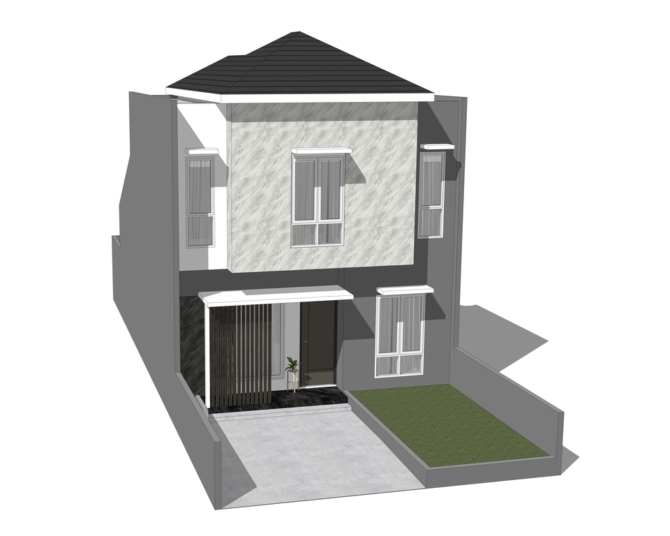 JASA DESAIN RUMAH CAD 2D & 3D (LIBRARY OF ABS)