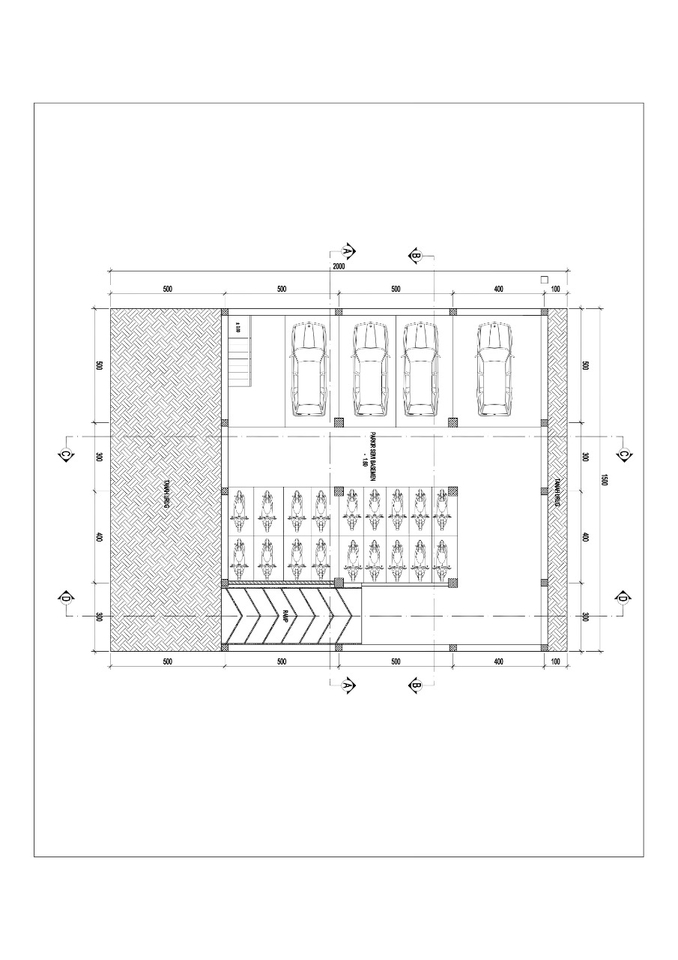 Desain DED, interior dan eksterior dan RAB