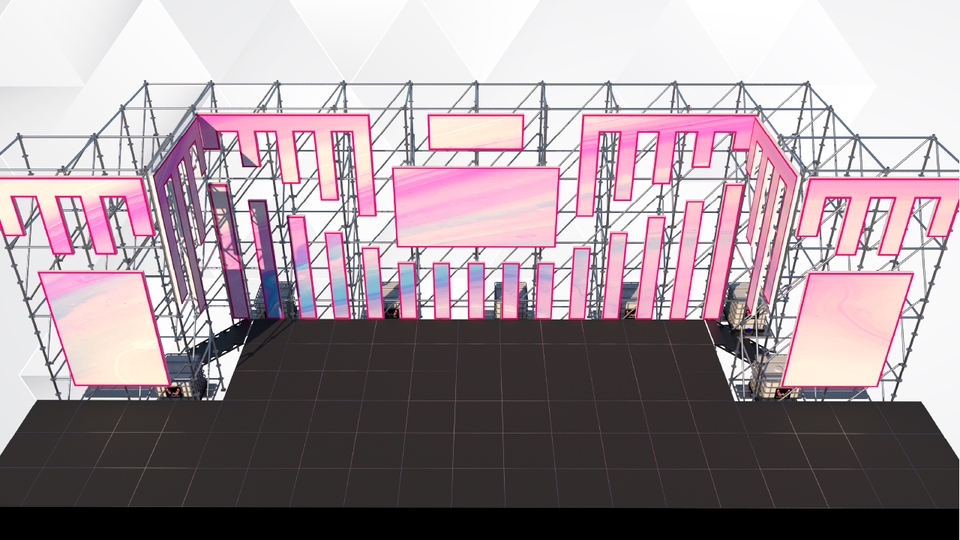 3D Event Stage Design
