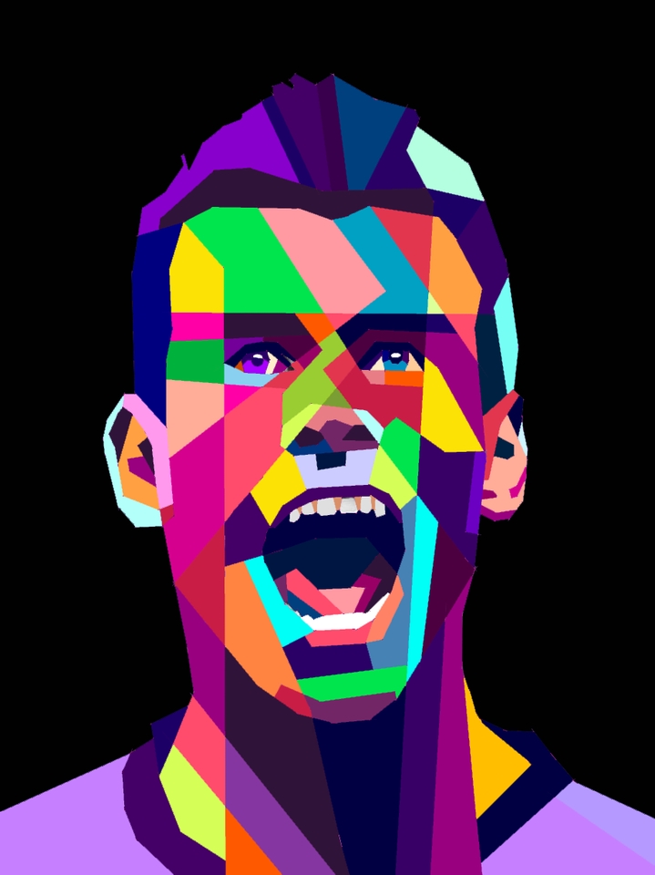 DESIGN WPAP ( WEDHA'S POP ART POTRAIT).