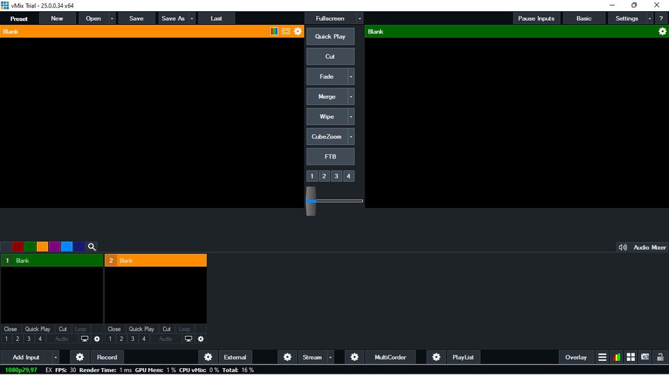 Live Streaming Operator