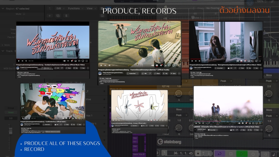 Edit, Mixing & Mastering Music