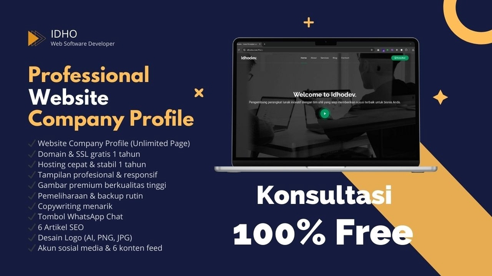 Jasa pembuatan website profesional