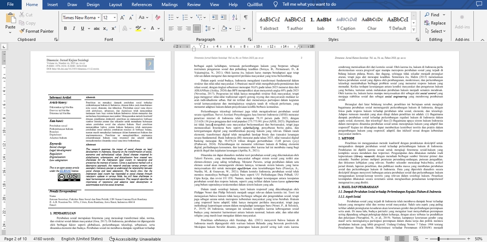 Jasa Edit / Merapihkan Dokumen