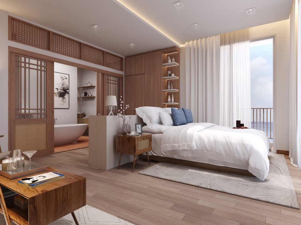 3D Render Perspective , 2D Drawing ( Interior Design )