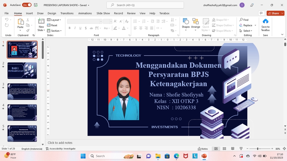 PEMBUATAN POWERT POINT (PPT)