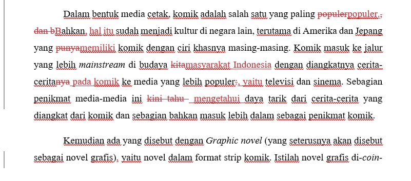 Jasa Penyuntingan Ejaan yang Disesuaikan dengan PUEBI