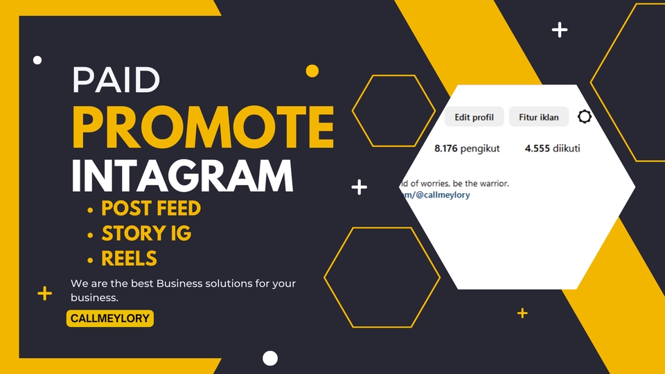 JASA PAID PROMOTE INSTAGRAM & TIKTOK