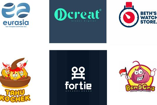 Design Logo Simple, Modern, Uniq