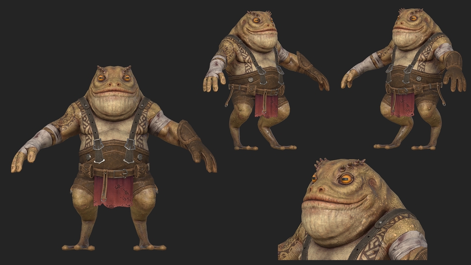 3D character | Props | Environment | Texturing