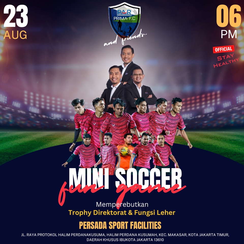 Desain Banner, Backdrop dan Flyer dengan Gaya Modern dan Minimalis