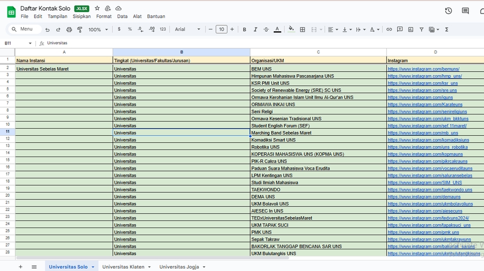 Layanan Entri Data Cepat dan Akurat untuk Dokumen Excel dan Google Sheets