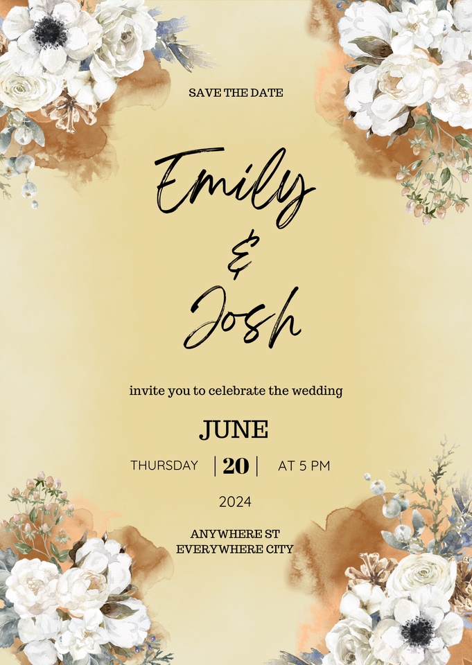 Design Invitation & Cover