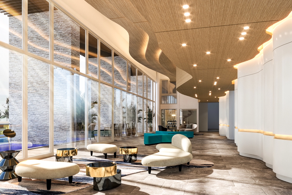 รับทำ3d perspective & booth 3d model , events