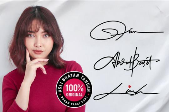 DESAIN LOGO SIGNATURE & TANDA TANGAN PROFESIONAL